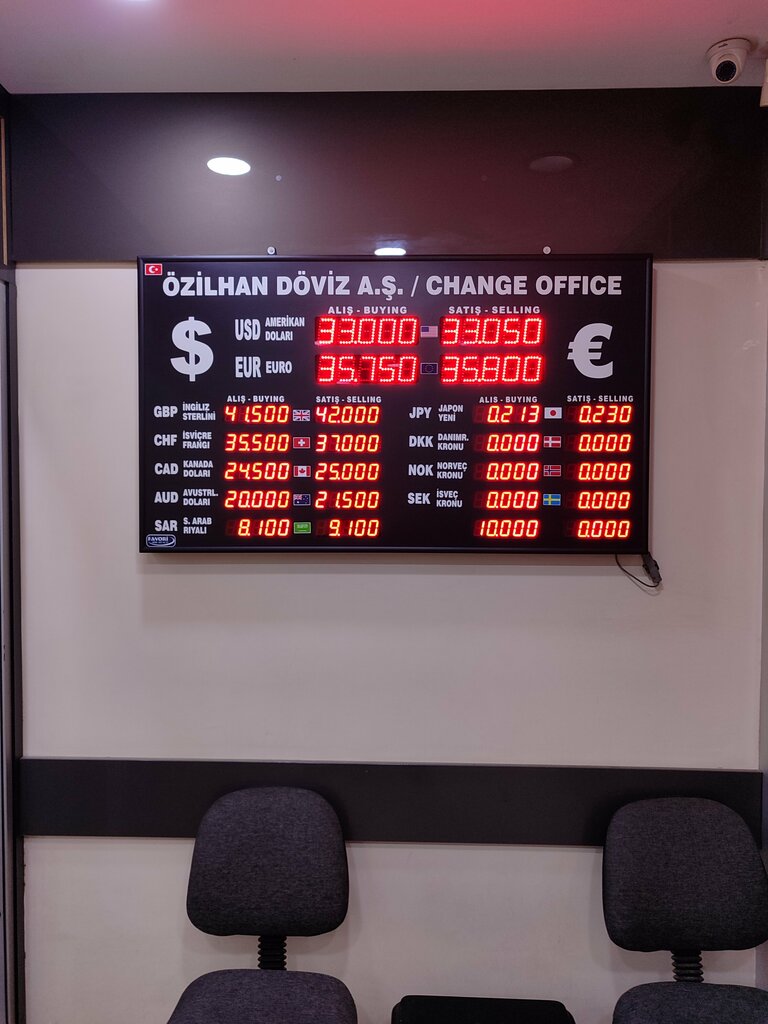 Döviz büroları Özilhan Döviz, İstanbul, foto