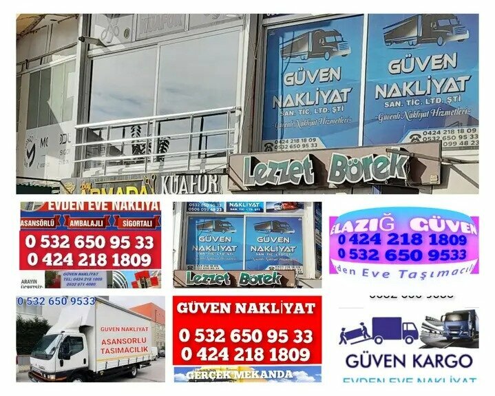 Kargo firmaları Eliz Evden Eve Asansorlu Taşimacilik, Elazığ, foto