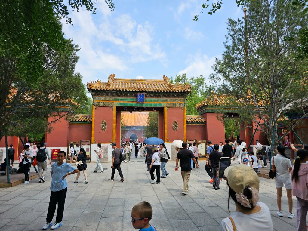Pagoda Yonghe Tapınağı, Beijing, foto