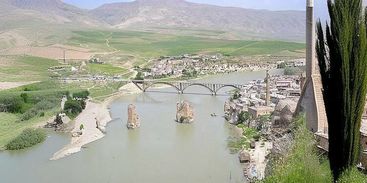 Turistik yerler Hasankeyf Kalesi, Hasankeyf, foto
