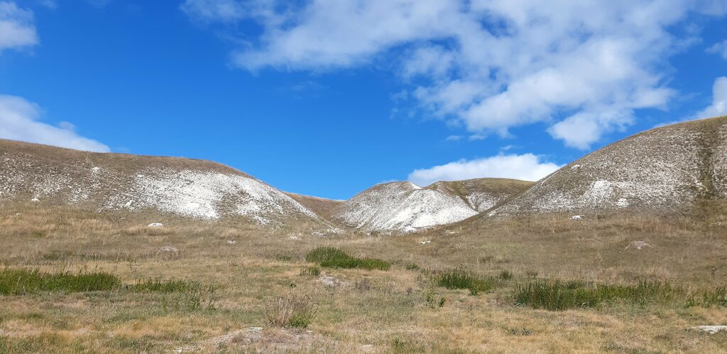 Turistik yerler Меловые горы, Ulyanovskaya oblastı, foto