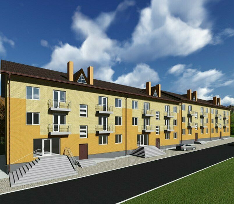 Konut blokları По ул. Пригородная, 5, Smolenskaya oblastı, foto