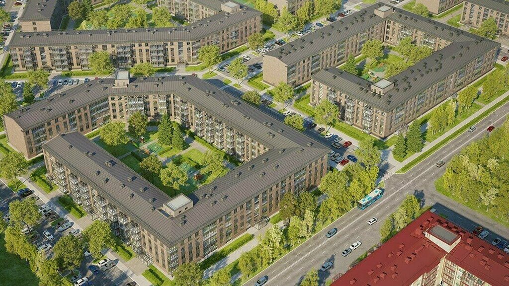 Konut blokları Образцовый квартал 15, Saint‑Petersburg, foto