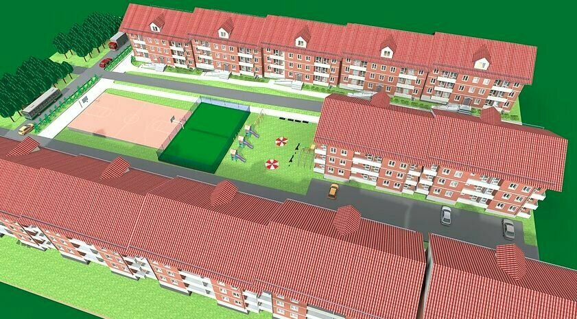 Konut blokları В 102 Квартале, Ulan‑Ude, foto