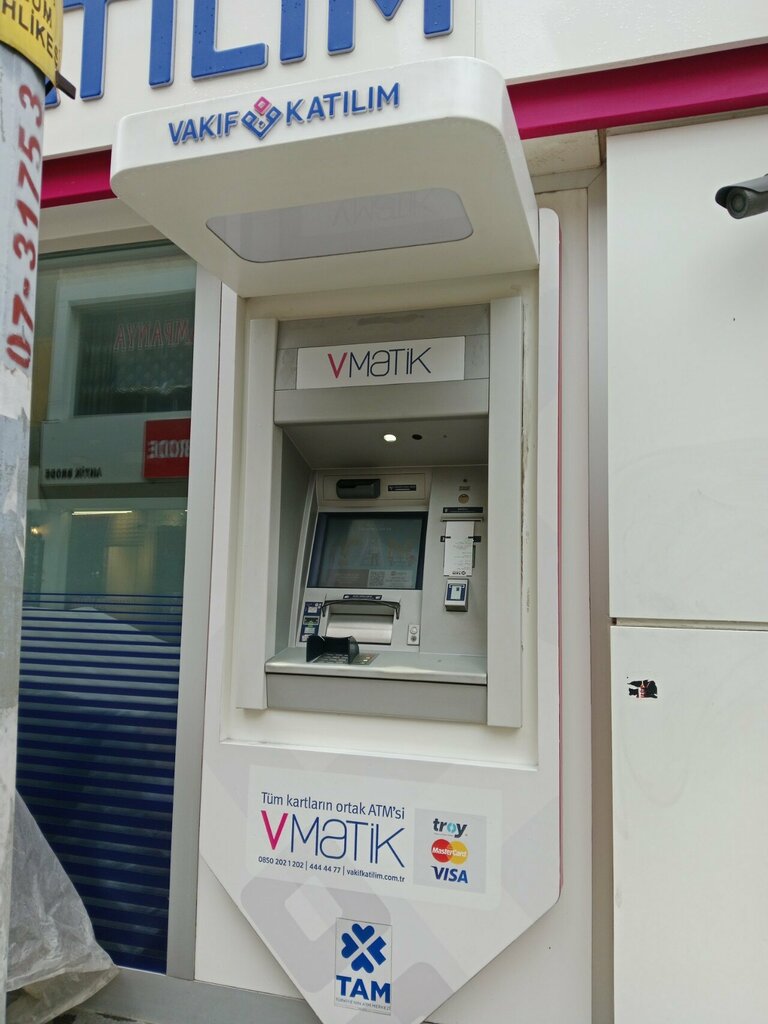 ATM'ler Vakıf Katılım ATM, İstanbul, foto