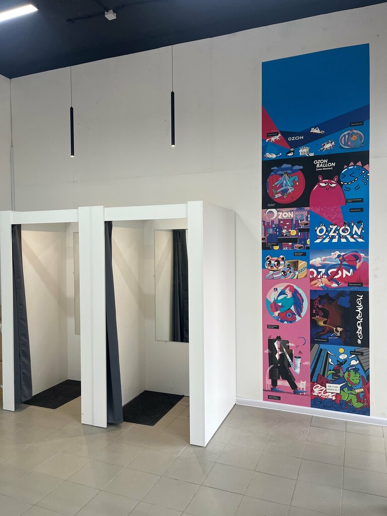 Teslimat noktası Ozon, Moskova, foto