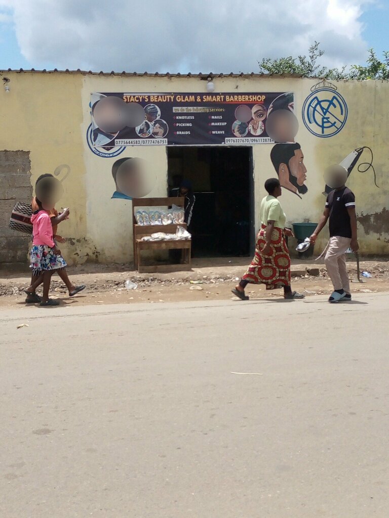 Berberler GK Barber Shop, Lusaka, foto