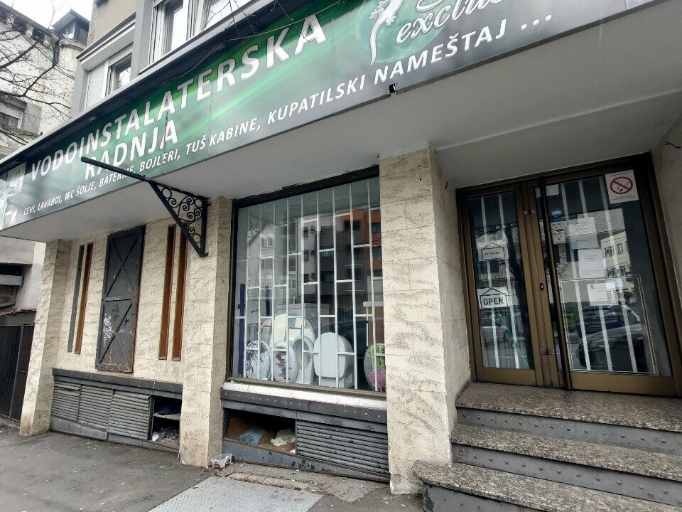 Su tesisatı ekipmanları Gušter, Belgrad, foto