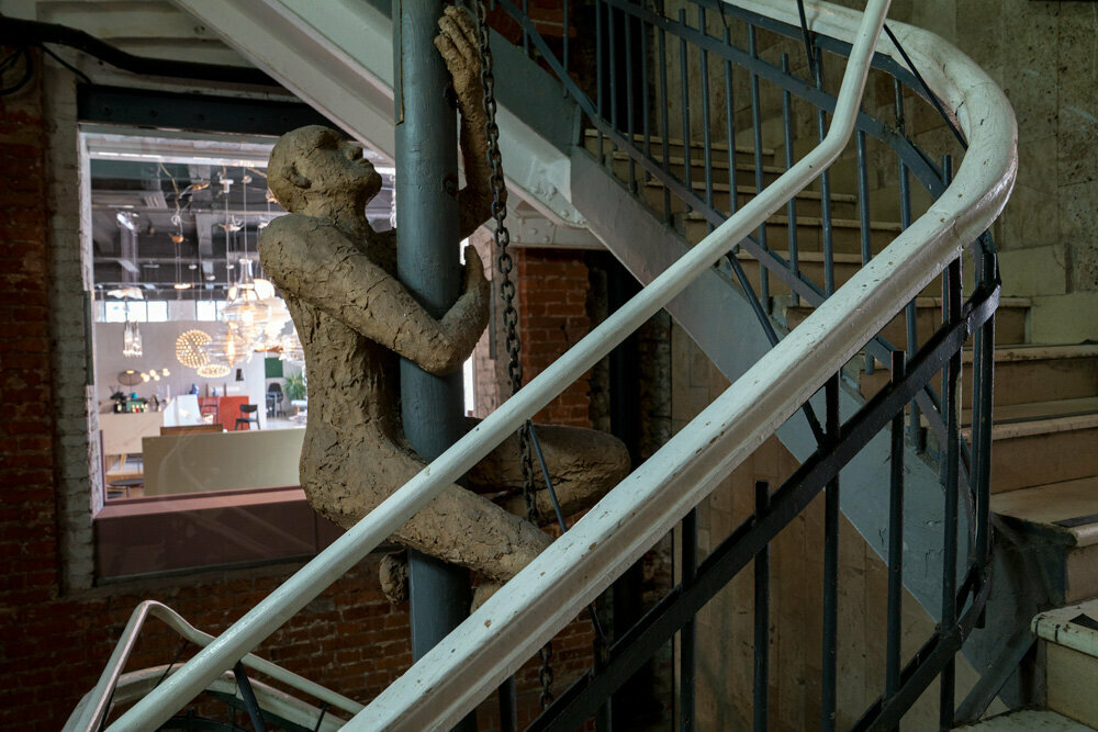 Park, sokak heykeli Столб для объявлений Абитуриент, Moskova, foto