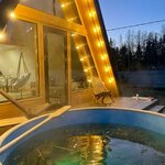 Aframe (Lesnaya ulitsa No:11, derevnya Maryino), glamping  Moskova ve Moskovskaya oblastından