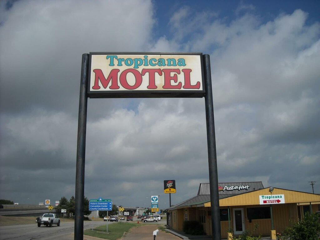 Otel Tropicana Motel, Texas, foto