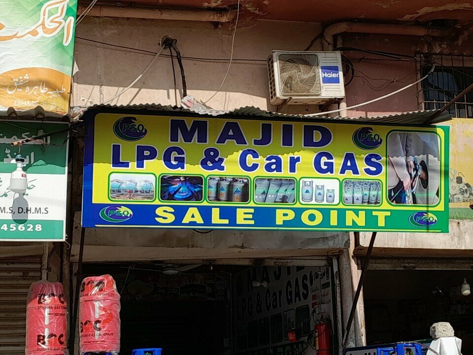 Tüp bayileri Majid LpG, Karaçi, foto