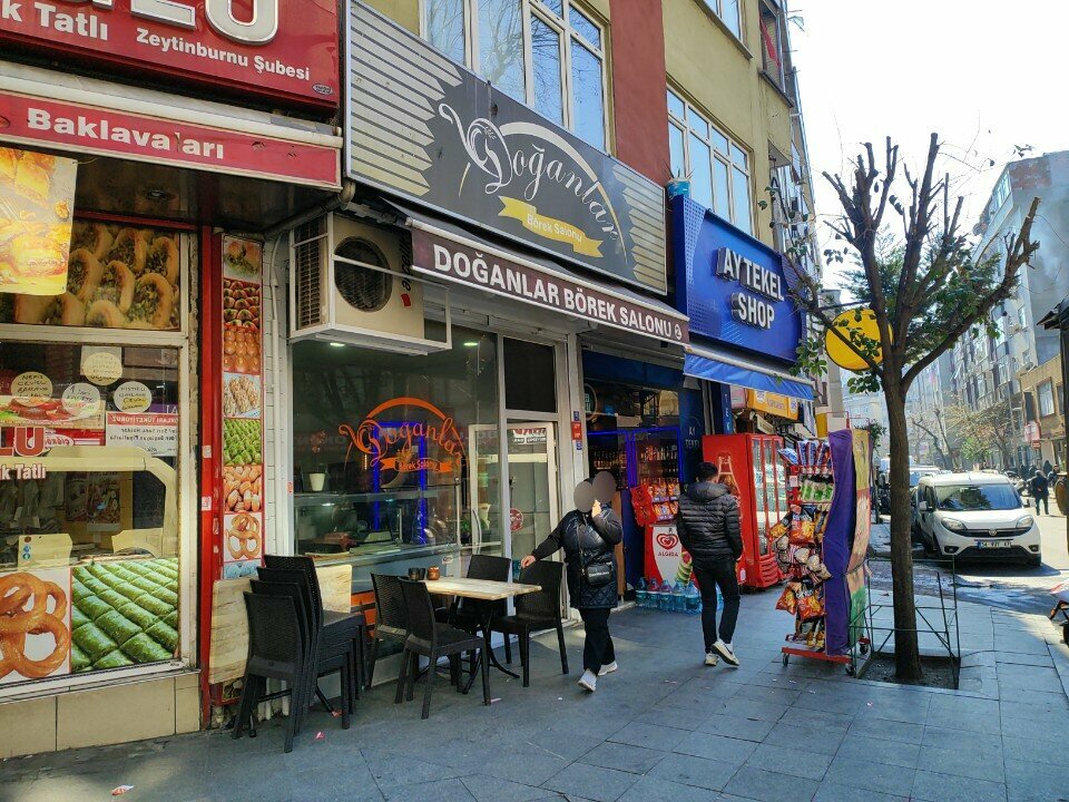 Ekmek fırını Doğanlar Börek Salonu, İstanbul, foto