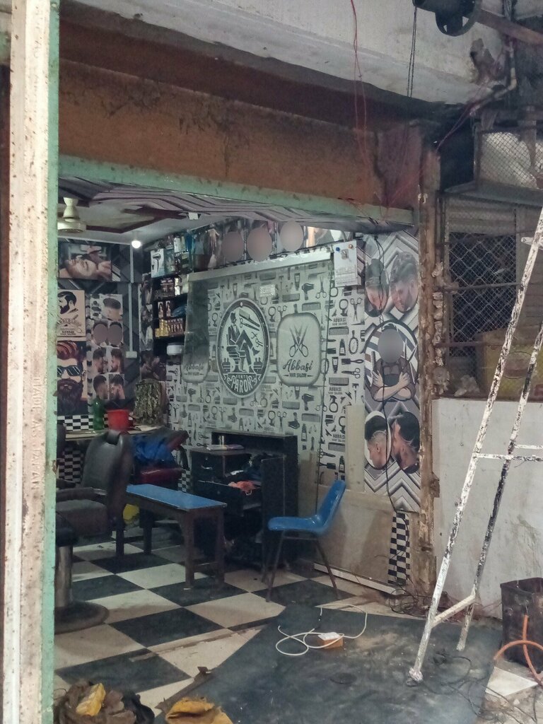 Kuaförler Zalmi hair saloon, Karaçi, foto