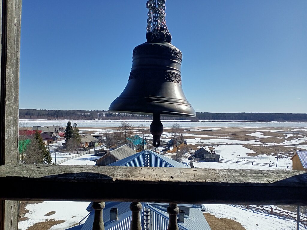 Turistik yerler Колокольня церкви Собора Пресвятой Богородицы, Komi, foto