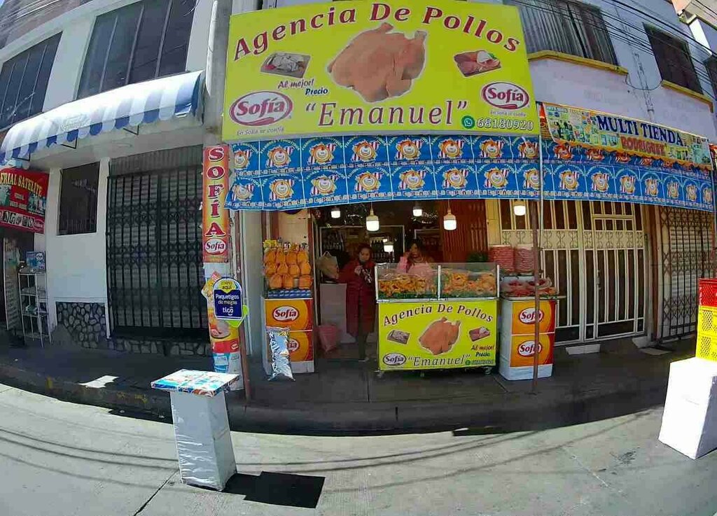 Kasap, şarküteri Emanuel Chicken Agency, El Alto, foto