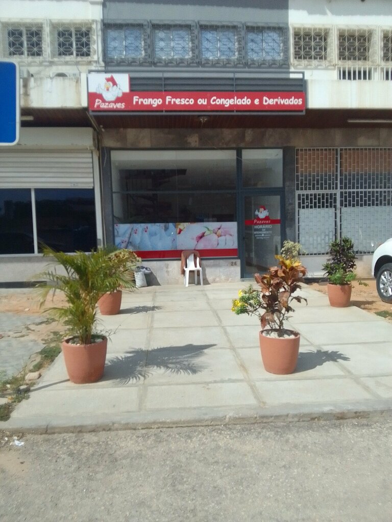 Kanatlı hayvan ürünleri ve yumurta Pazaves, Loanda, foto