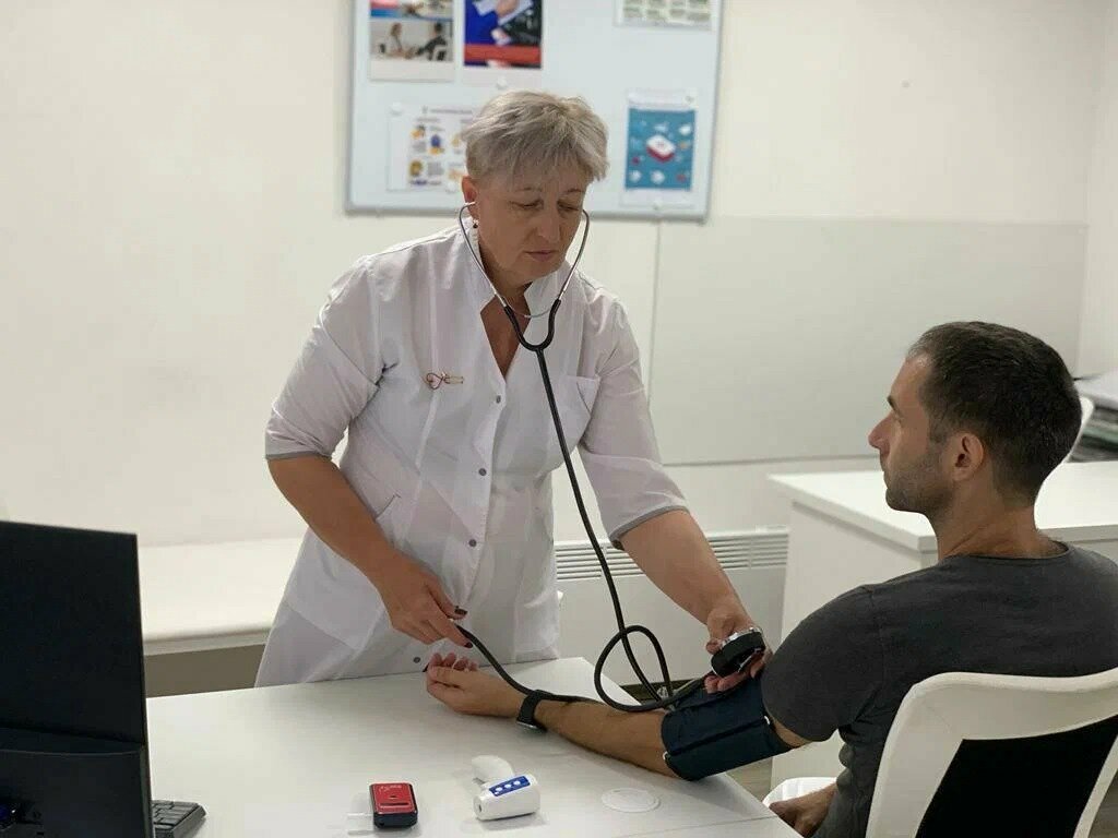 Sefer öncesi tıbbi muayene noktası Максимедтрансгрупп, Krasnodar, foto