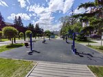 Sports ground (Omsk, alleya Literatorov), spor alanı  Omsk'tan