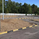 Площадка для вождения (Republic of Bashkortostan, gorodskoy okrug Ufa, Kalininskiy District), ehliyet sınav alanı  Ufa'dan