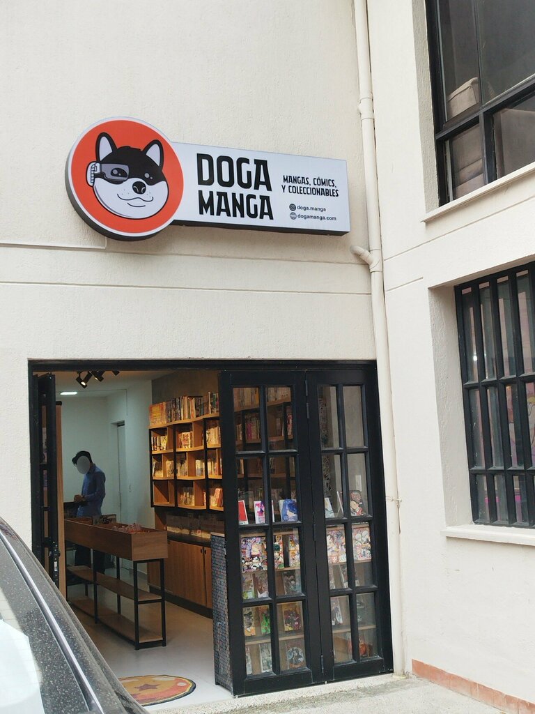 Çizgi roman dükkanı Diga Manga, Medellin, foto