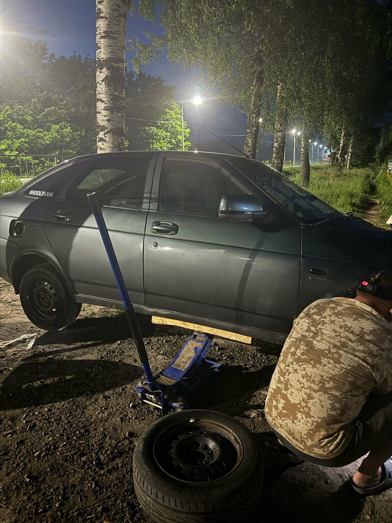 Oto lastik tamiri Шиномонтаж, Vladimirskaya oblastı, foto