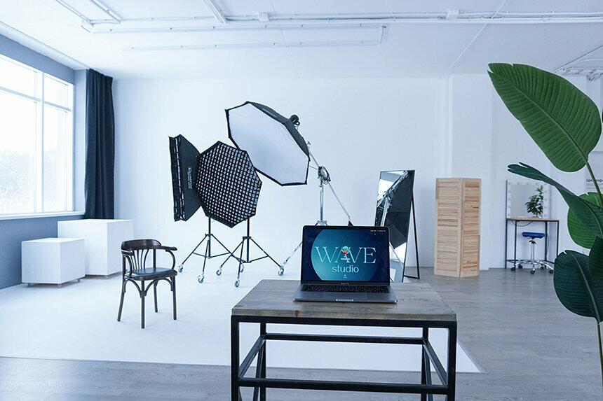 Profesyonel fotoğraf stüdyosu Wave Studio, Moskova, foto