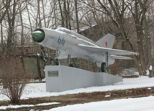 Истребитель МиГ-21 (Moscow, Severniy Administrative Okrug, Begovoy District), teknoloji anıtı  Moskova'dan
