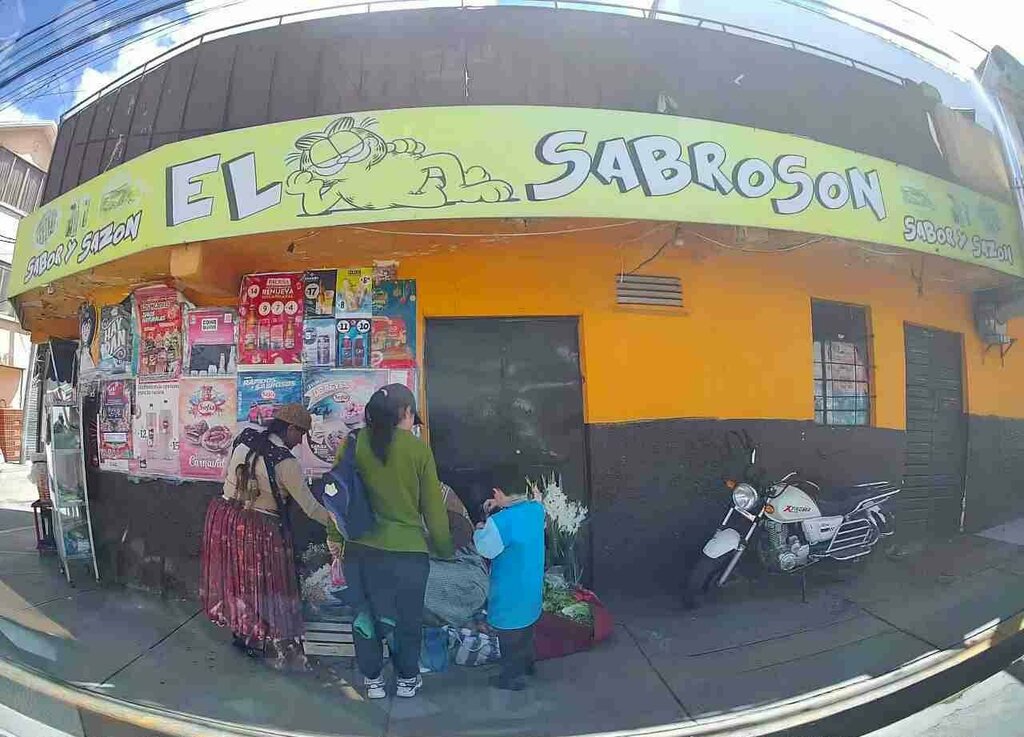 Fast food Sabroson, La Paz, foto