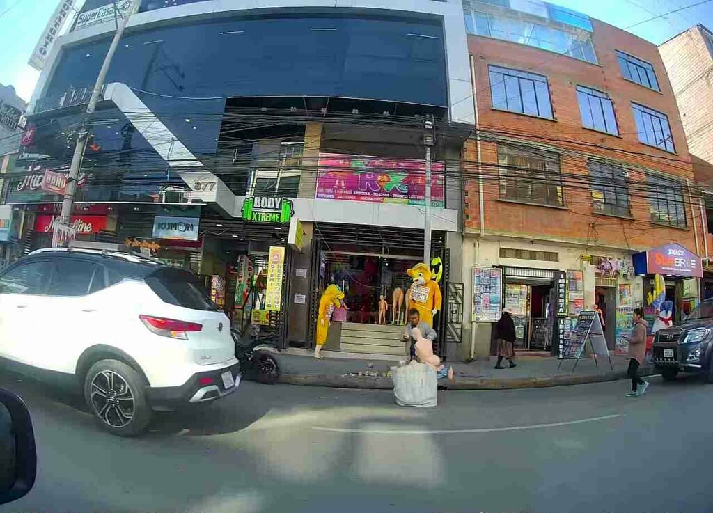 Kutlama ürünleri R & X, El Alto, foto