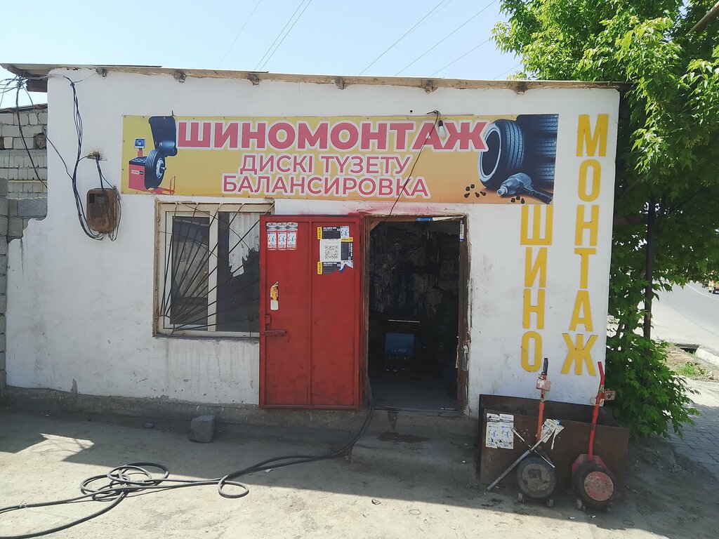Oto lastik tamiri Tire Fitting, Türkistan, foto