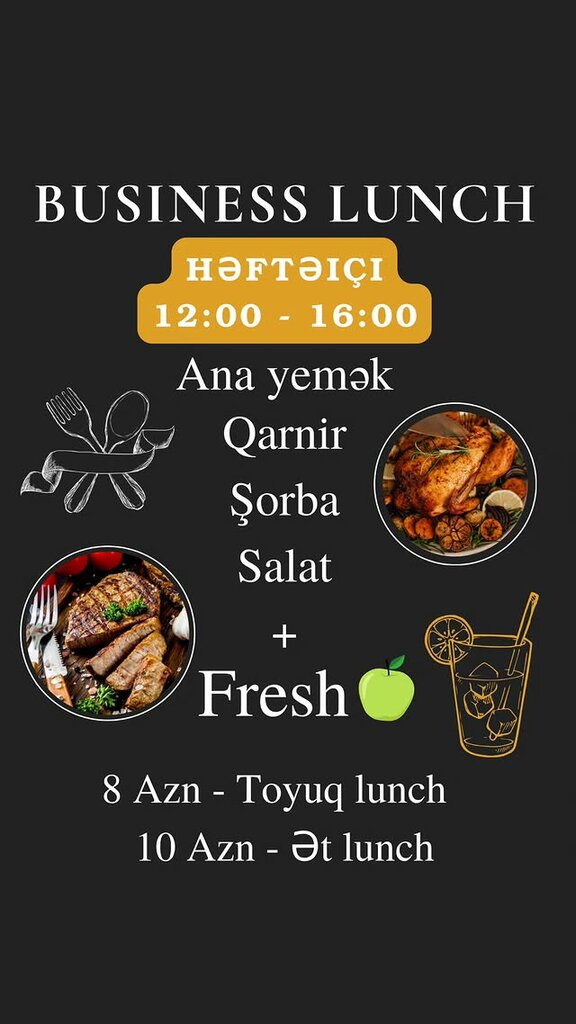 Kahve dükkanları Cucina lounge, Bakü, foto