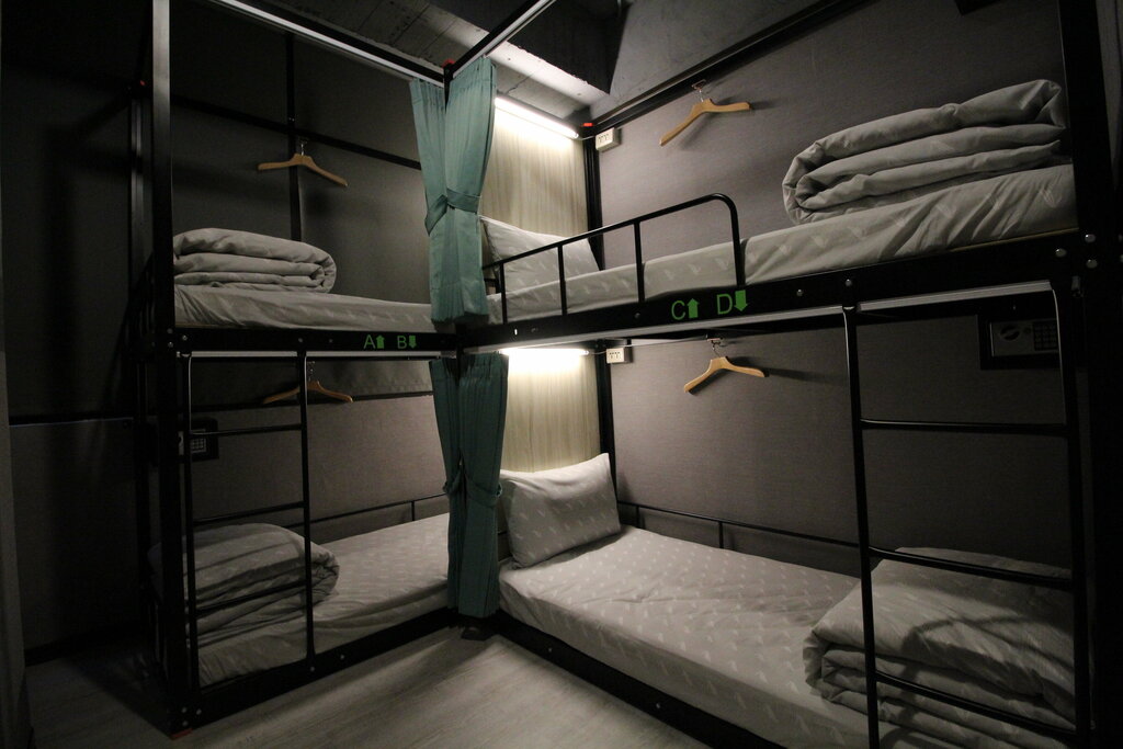Otel Backpackers Hostel-Ximending branch, Taipei, foto