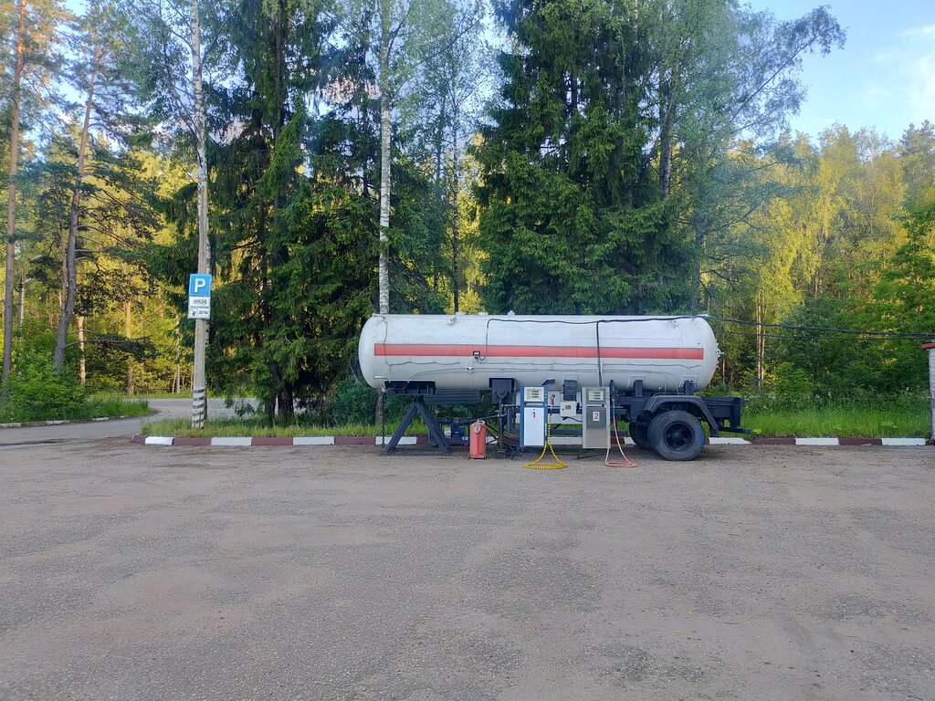 Otogaz dolum istasyonu АГЗС Можайка, Moskova ve Moskovskaya oblastı, foto