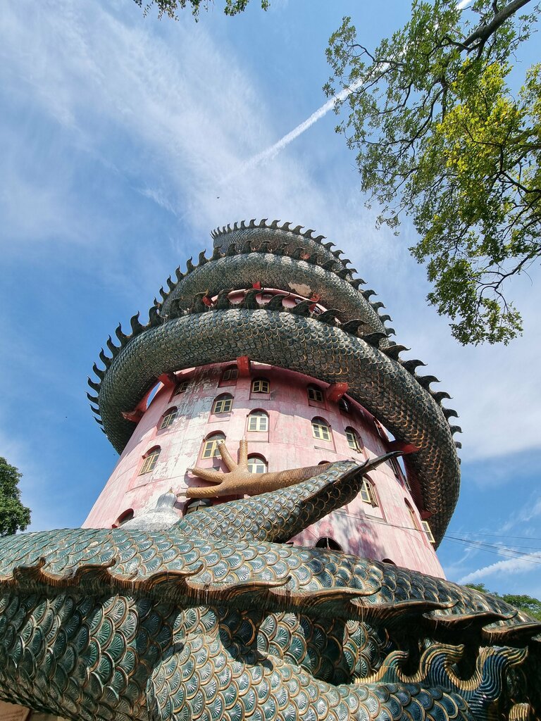 Datsan, budist manastırı Wat Samphran, Dünya, foto