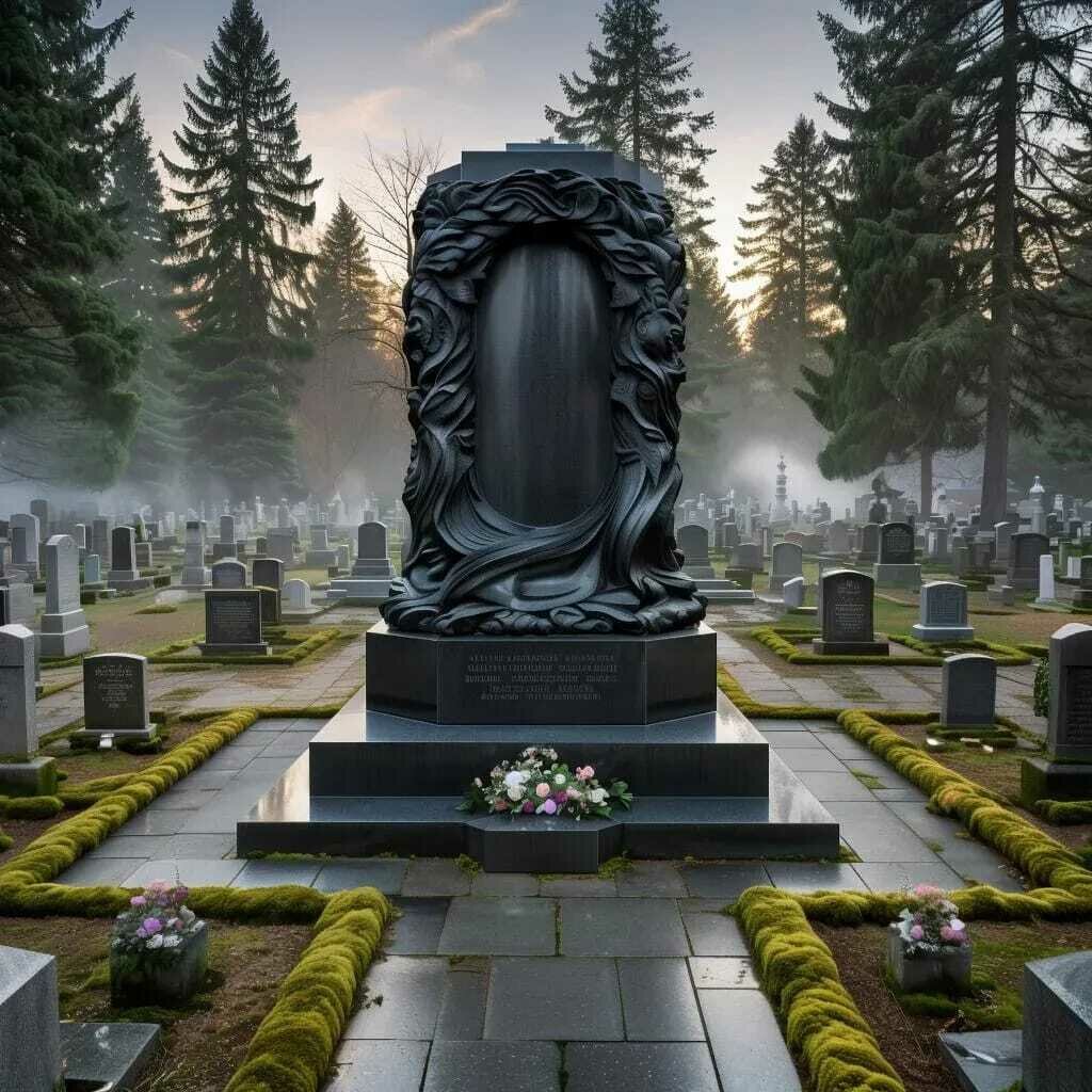 Heykel ve mezarlık taşı üreticileri Памятники, Tambov, foto