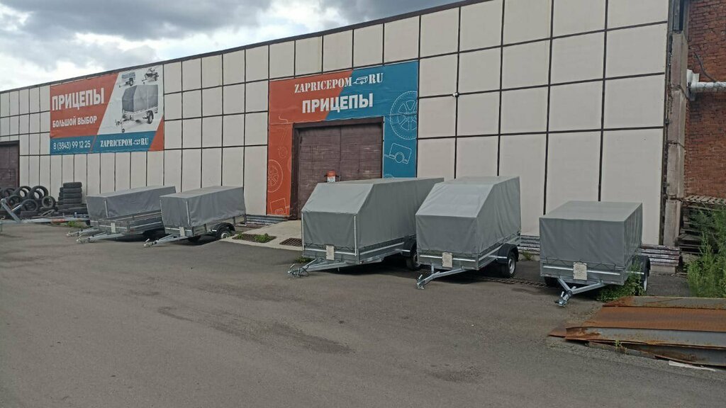 Araç römorkları Zapricepom, Novokuznetsk, foto