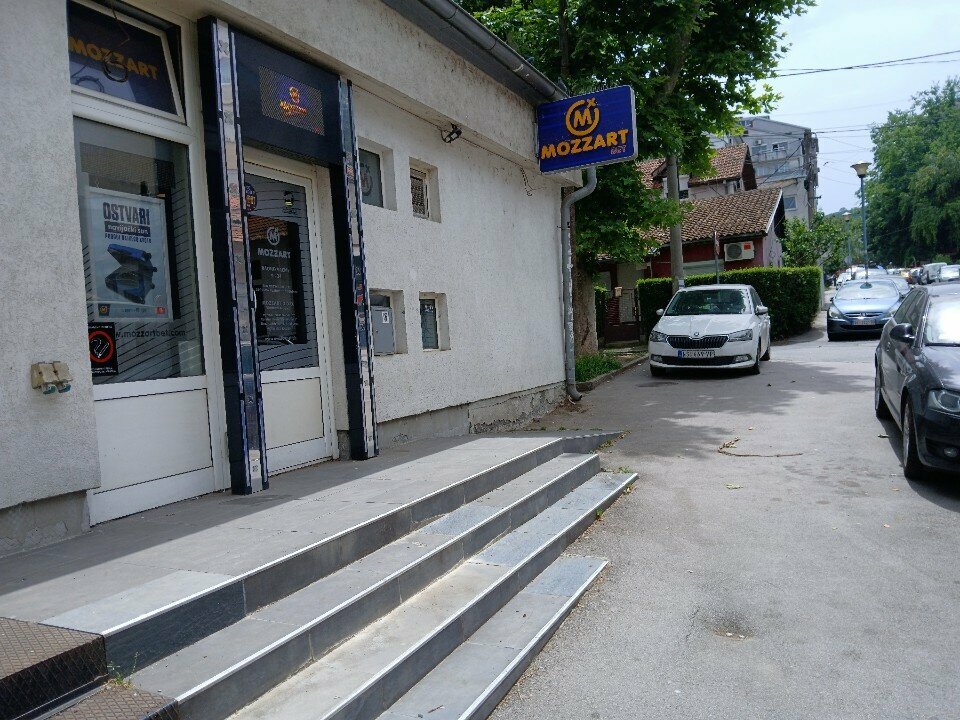 Giyim mağazası Mozzart, Belgrad, foto