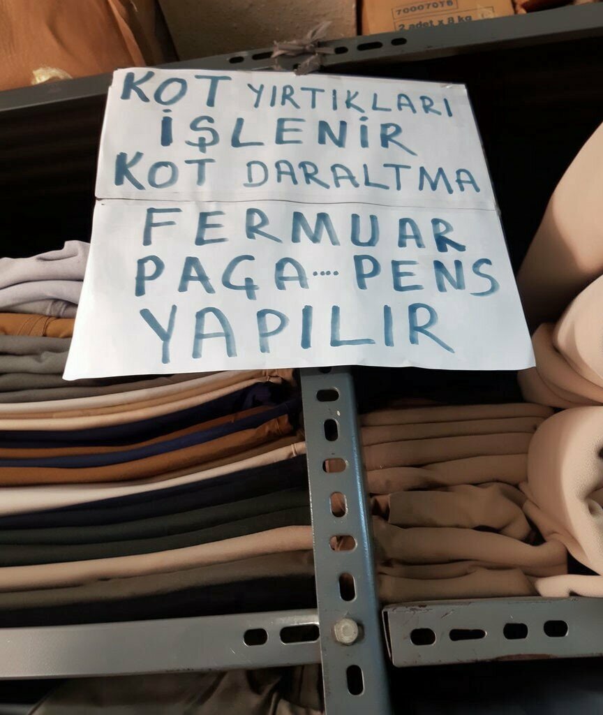 Giyim mağazası Pantoloncu, İstanbul, foto