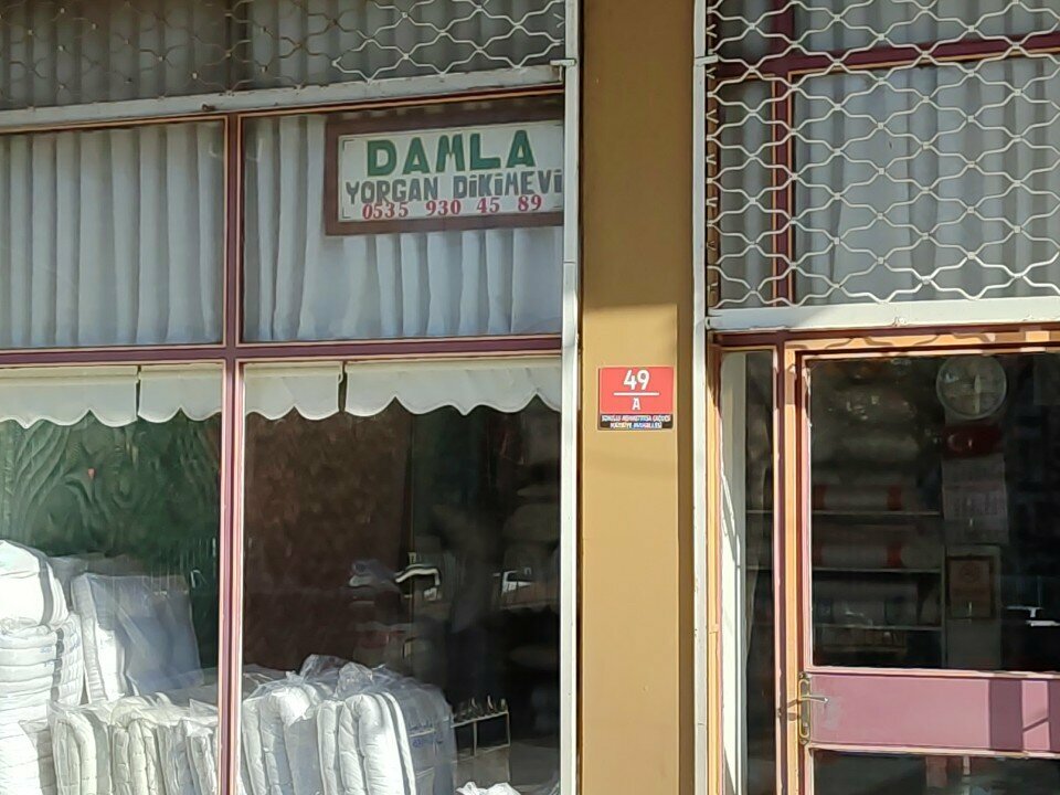 Ev tekstili mağazaları Damla Yorgan Dikimevi, Ankara, foto