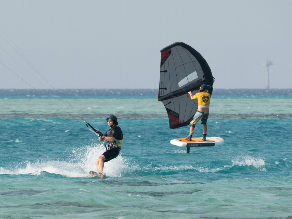 Kitesurfing Kite safari WindExtreme, Hurgada, foto