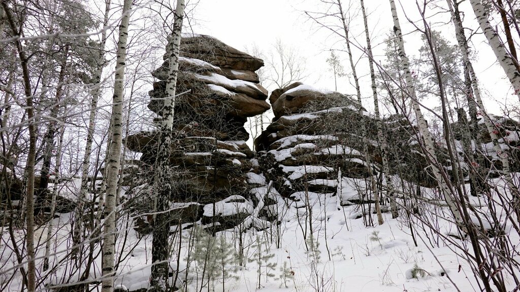 Dağ zirvesi Гора Липовая, Çeliabinskaya oblastı, foto