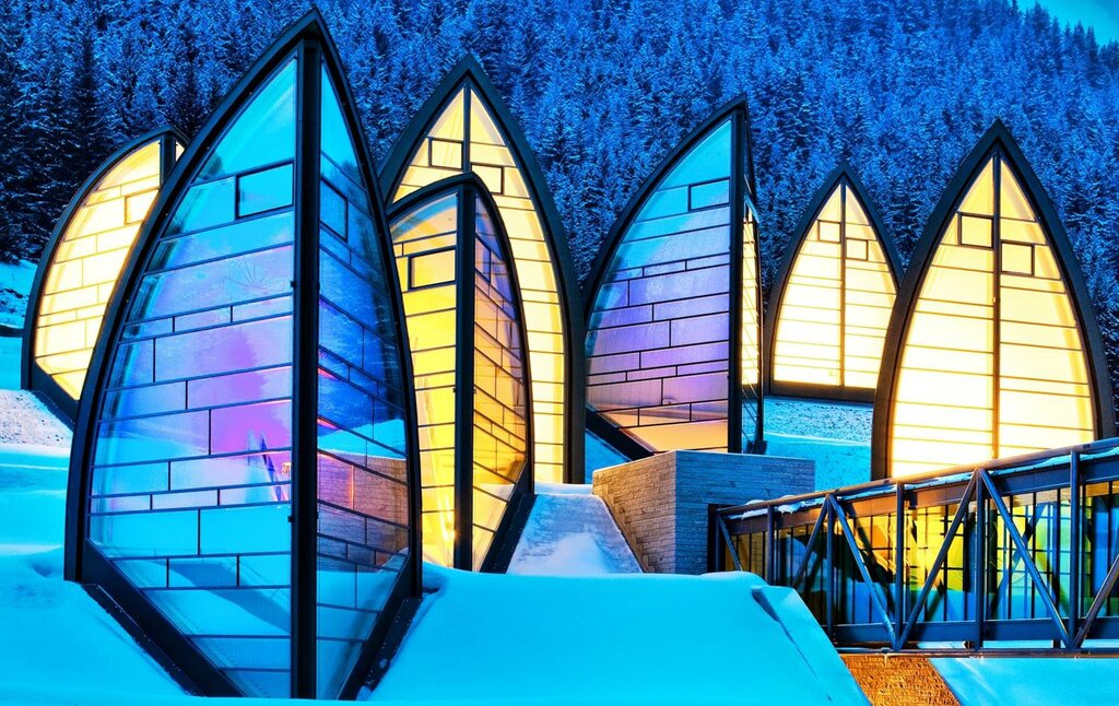 Otel Tschuggen Grand Hotel, Arosa, foto