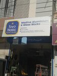 Madina aluminum (Moulana Yousuf Ludhianwi Shaheed Road No:B19), pencere üretim, satış ve montaj firmaları  Karaçi'den