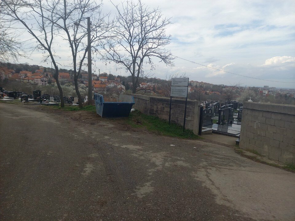 Mezarlıklar Гробље Кумодраж, Belgrad, foto