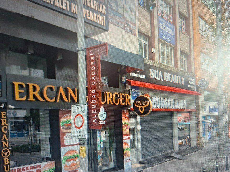 Fast food Ercan Burger, İstanbul, foto