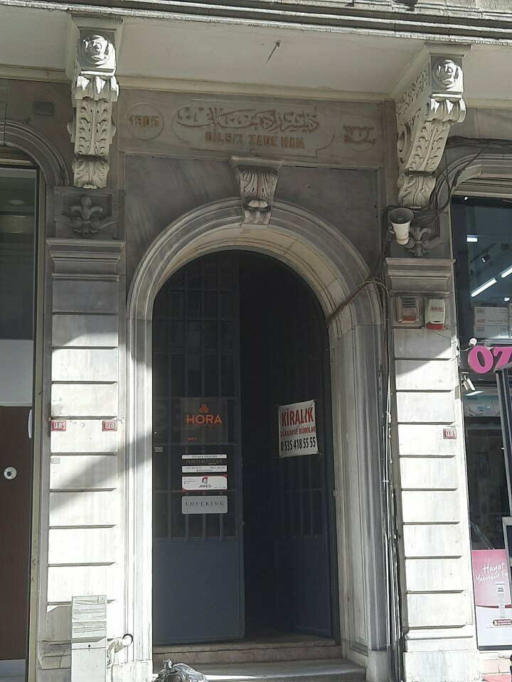 i̇ş merkezi Dilsiz Zade Han, İstanbul, foto