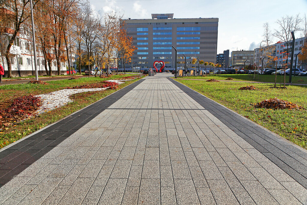 Kaldırım taşları Выбор, Saint‑Petersburg, foto
