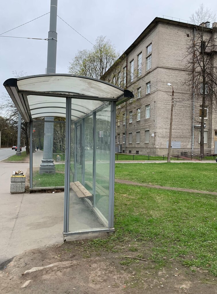 Toplu taşıma durağı Новороссийская улица, Saint‑Petersburg, foto