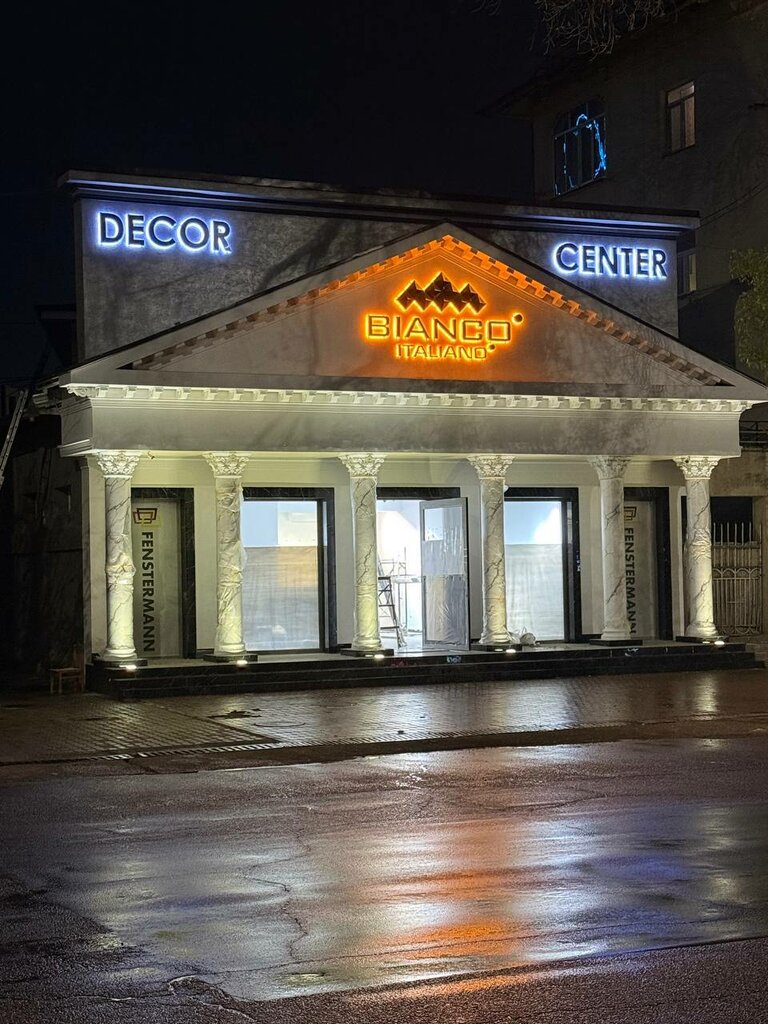 Boya ve cila malzemeleri üretim ve satış yerleri Bianco Italiano, Taşkent, foto